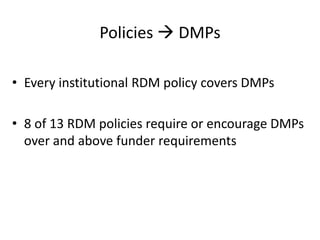 Policy and DMP | PPT