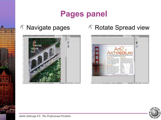 InDesign CC 2017 interface | PPT