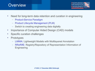 Strategies for the curation of CAD Engineering Models | PPT | Graphics ...