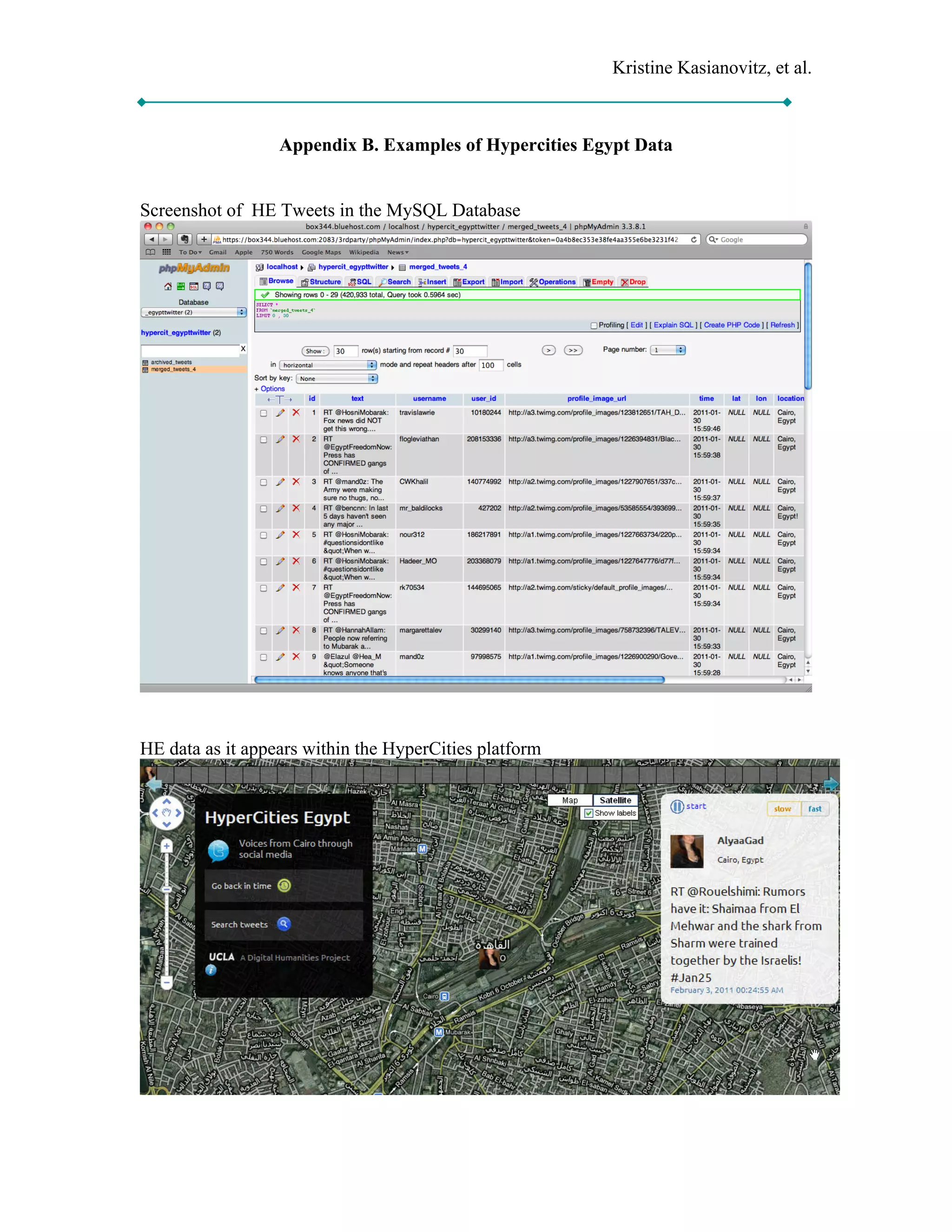 IDCC 2011, What Your Tweets Tell Us About You, Appendix B | PDF