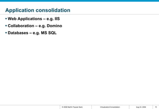 IDC - Infrastructure Consolidation | PPT