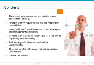 IDC - Infrastructure Consolidation | PPT