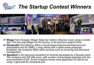 IDCEE 2011. How it was | PPT