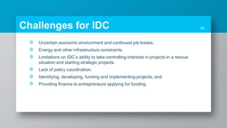 Industrial Development Corperation | PPTX