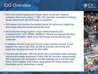 IDC Insights Overview | PPTX