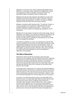 Managing Data Strategically | PDF