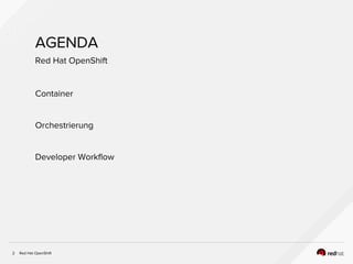 IDC roadshow openshift3 basics by RedHat | PDF | Cloud Computing | Internet