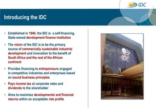 Idc presentation | PPTX