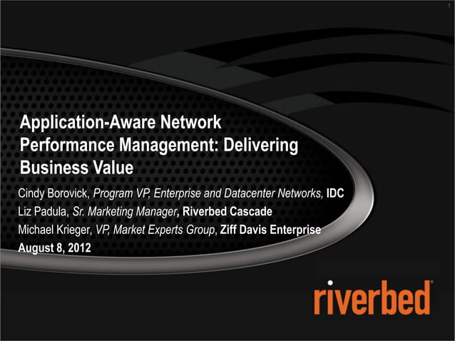 Application-Aware Network Performance Management | PPTX