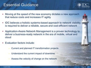 Application-Aware Network Performance Management | PPTX