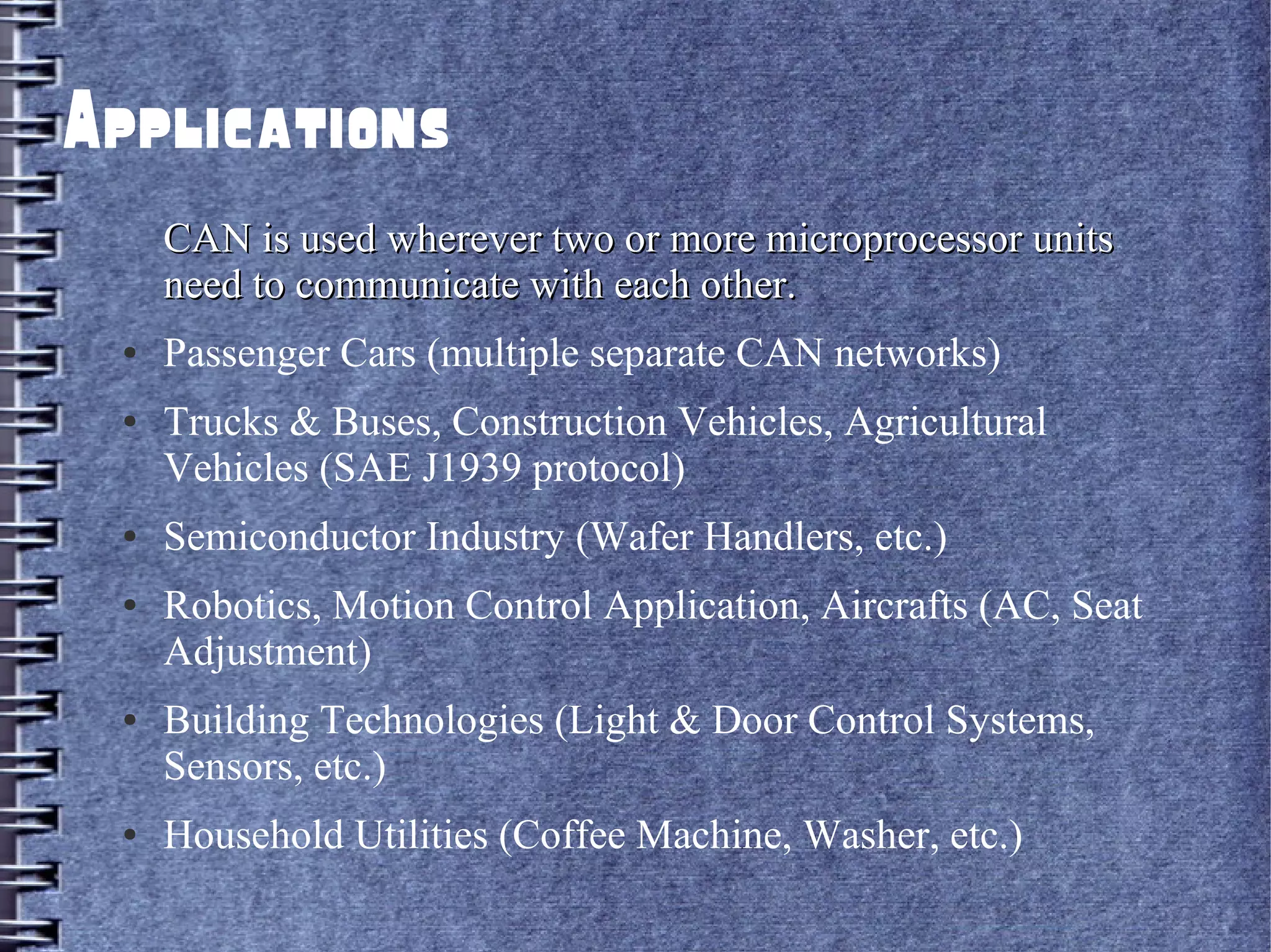 Control Area Network | ODP