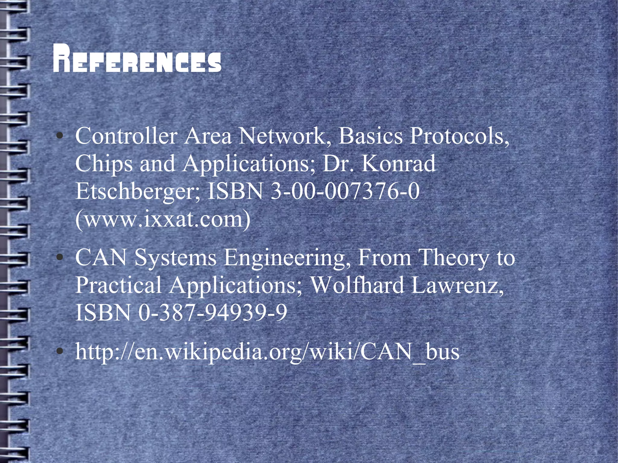 Control Area Network | ODP