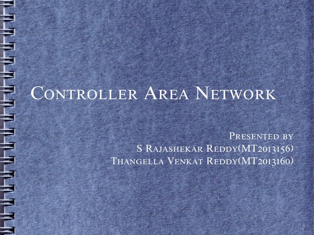 Control Area Network | ODP