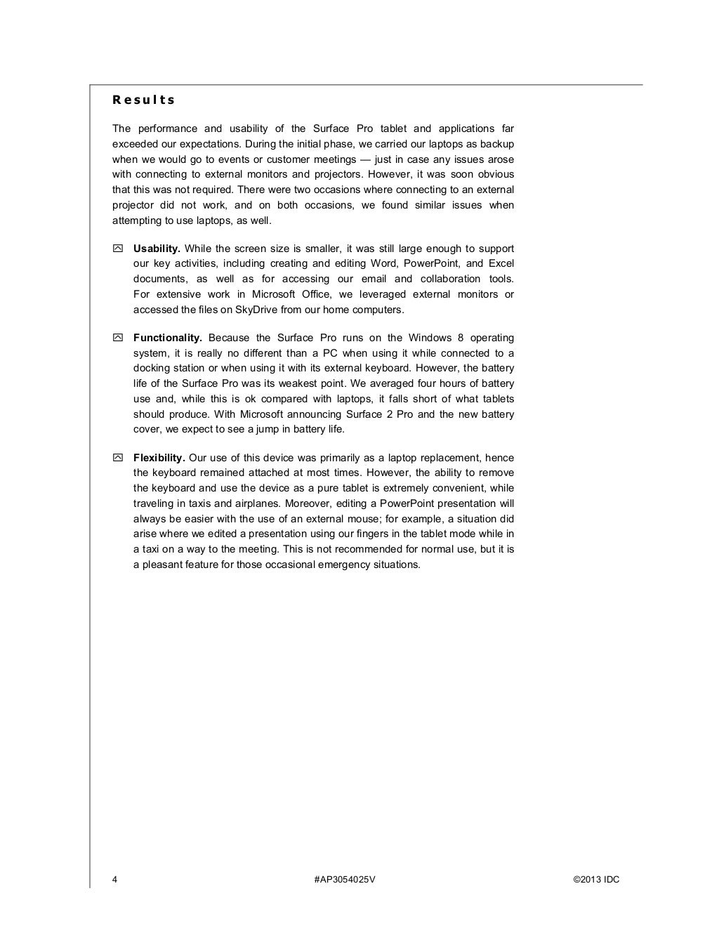 IDC Singapore evaluates Microsoft Surface Pro