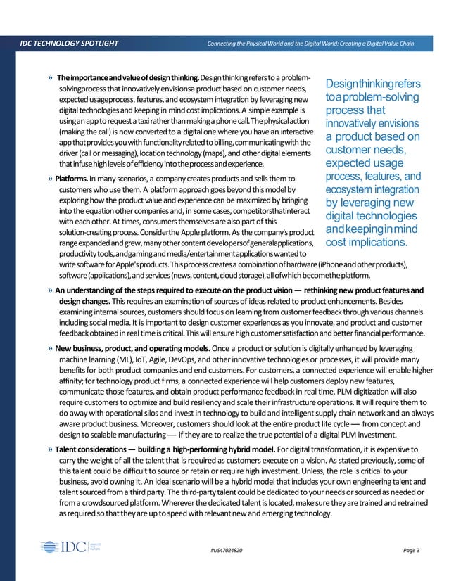 IDC TECHNOLOGY SPOTLIGHT | PDF