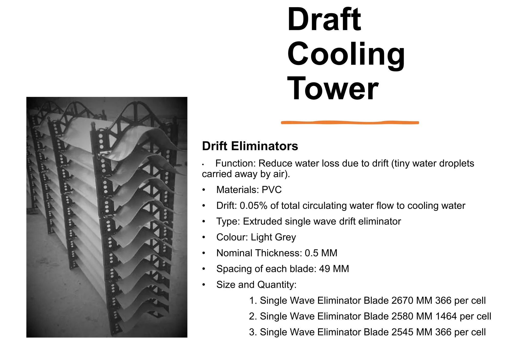 Iduced Draft Cooling Tower Power Point Presentation | PPTX