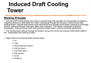 Iduced Draft Cooling Tower Power Point Presentation | PPTX