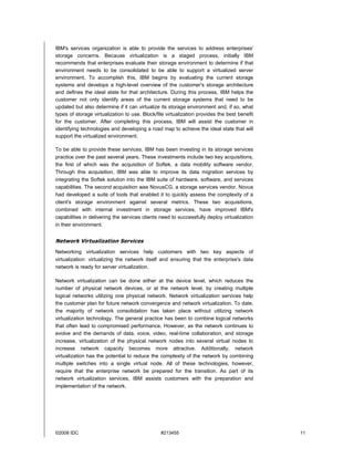 Idc White Paper For Ibm On Virtualization Srvcs | PDF