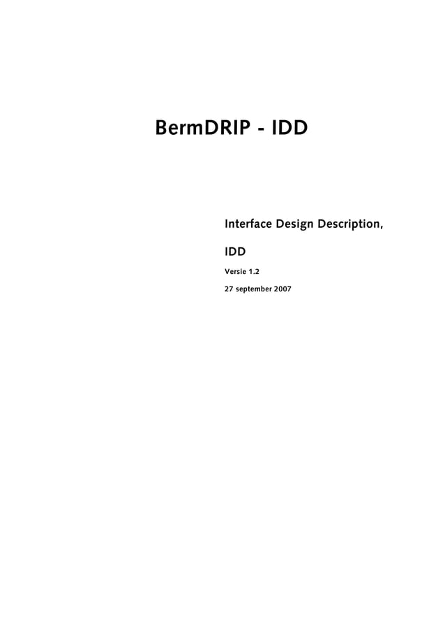 Idd | PDF