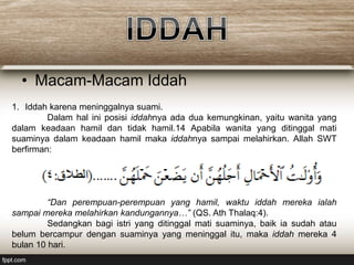 Iddah dan ihdad | PPTX
