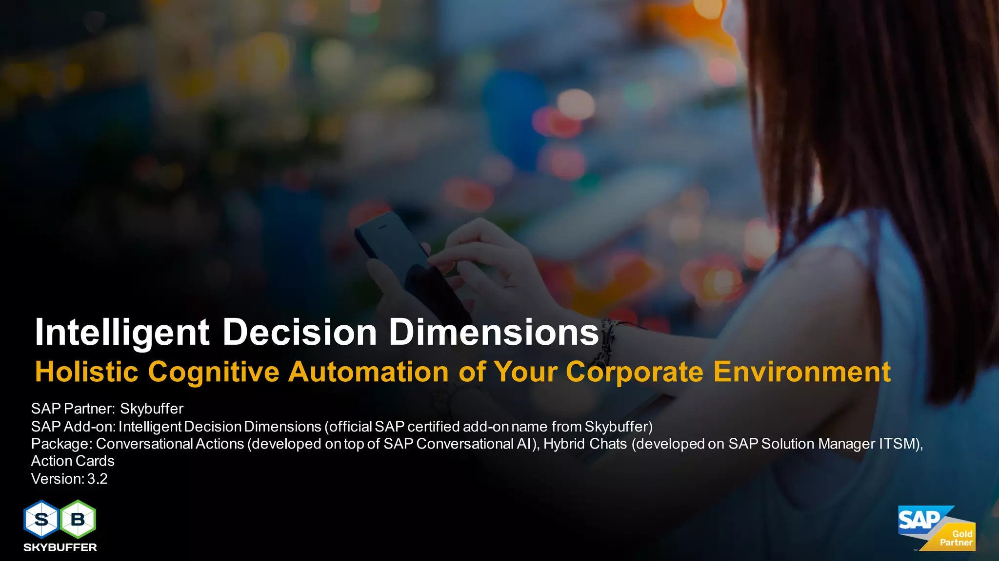 Intelligent Decision Dimensions: Comprehensive System to Cognitively ...