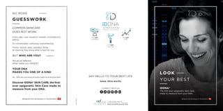 iDDNA® the first-ever epigenetic Skin Care made to measure from your ...