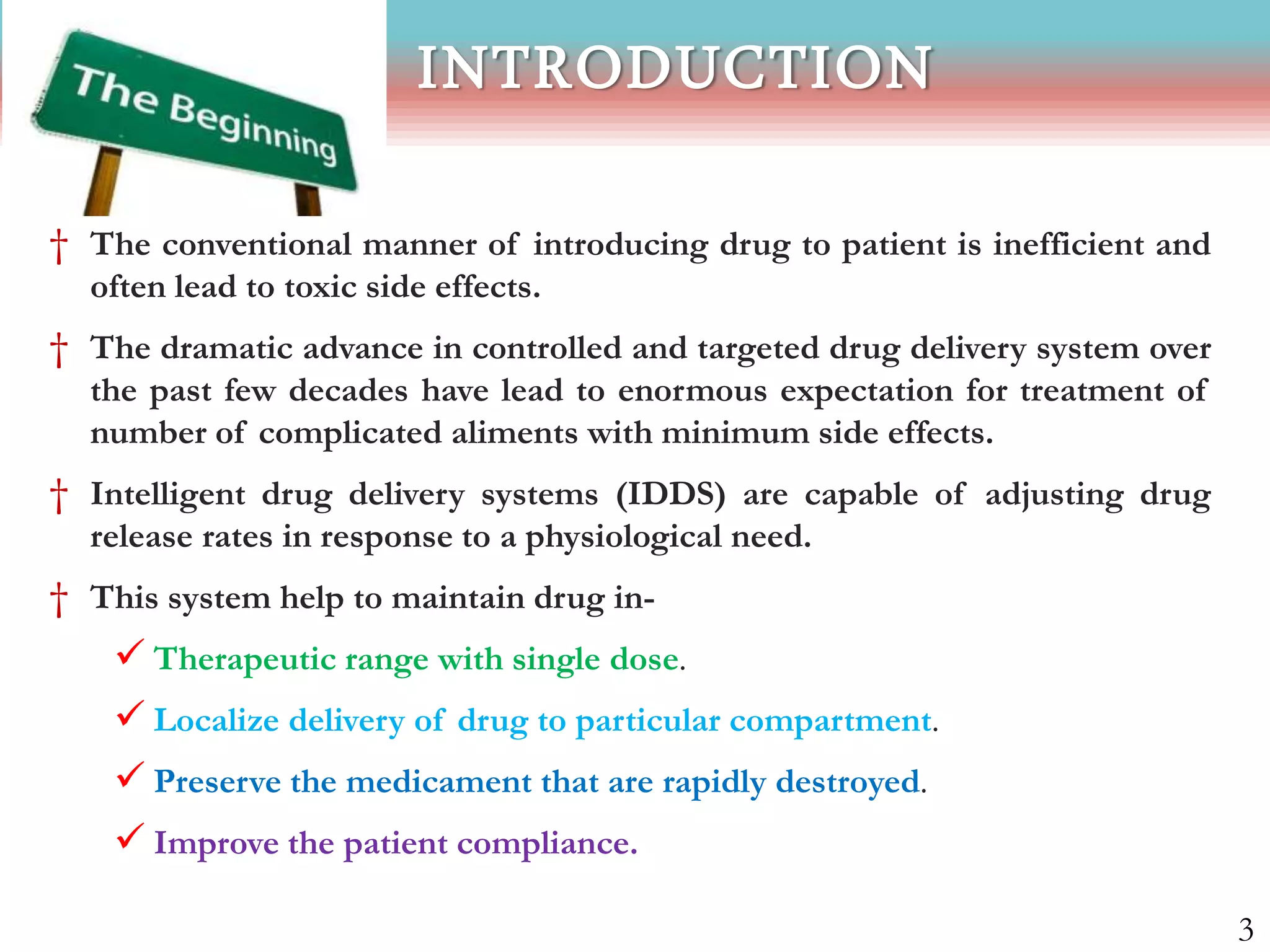 Intelligent Drug Delivery System | PPTX