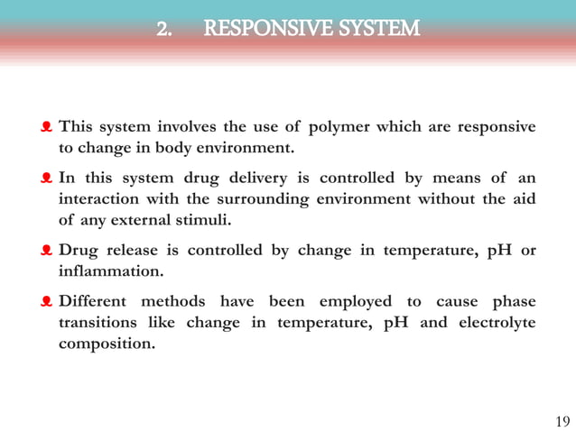 Intelligent Drug Delivery System | PPTX