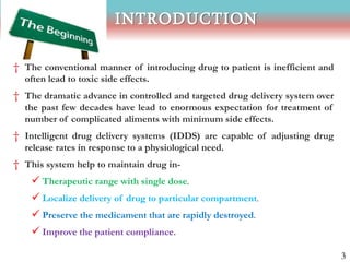 Intelligent Drug Delivery System | PPTX