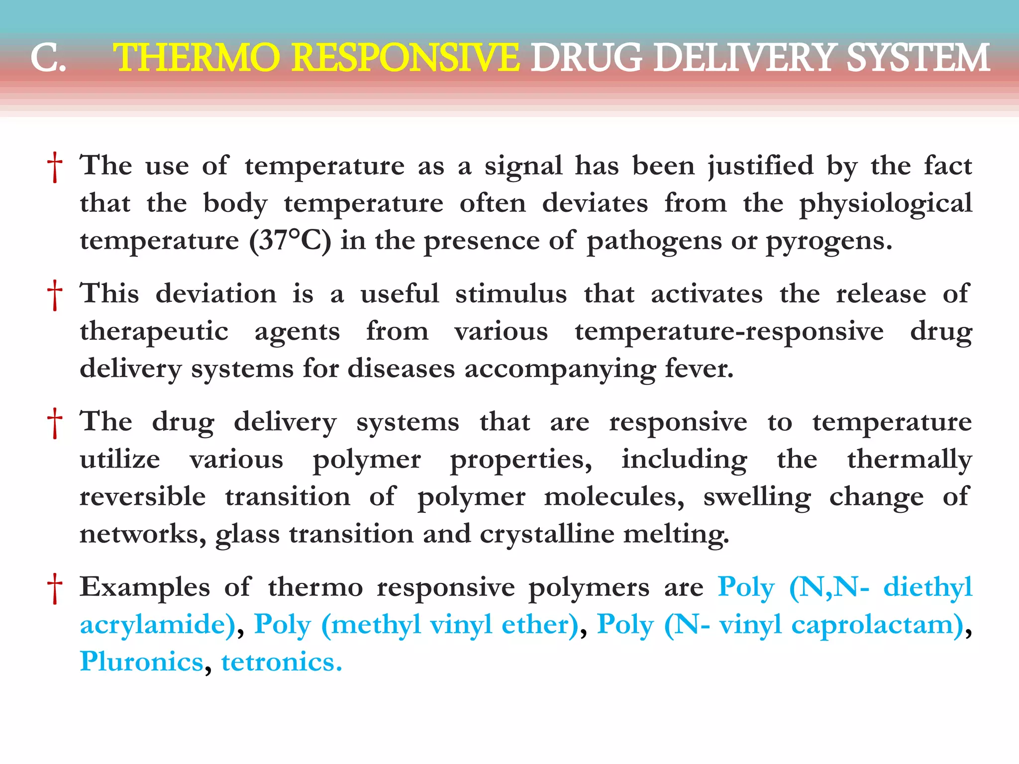 Intelligent Drug Delivery System | PPTX