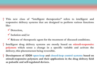 Intelligent Drug Delivery System | PPTX