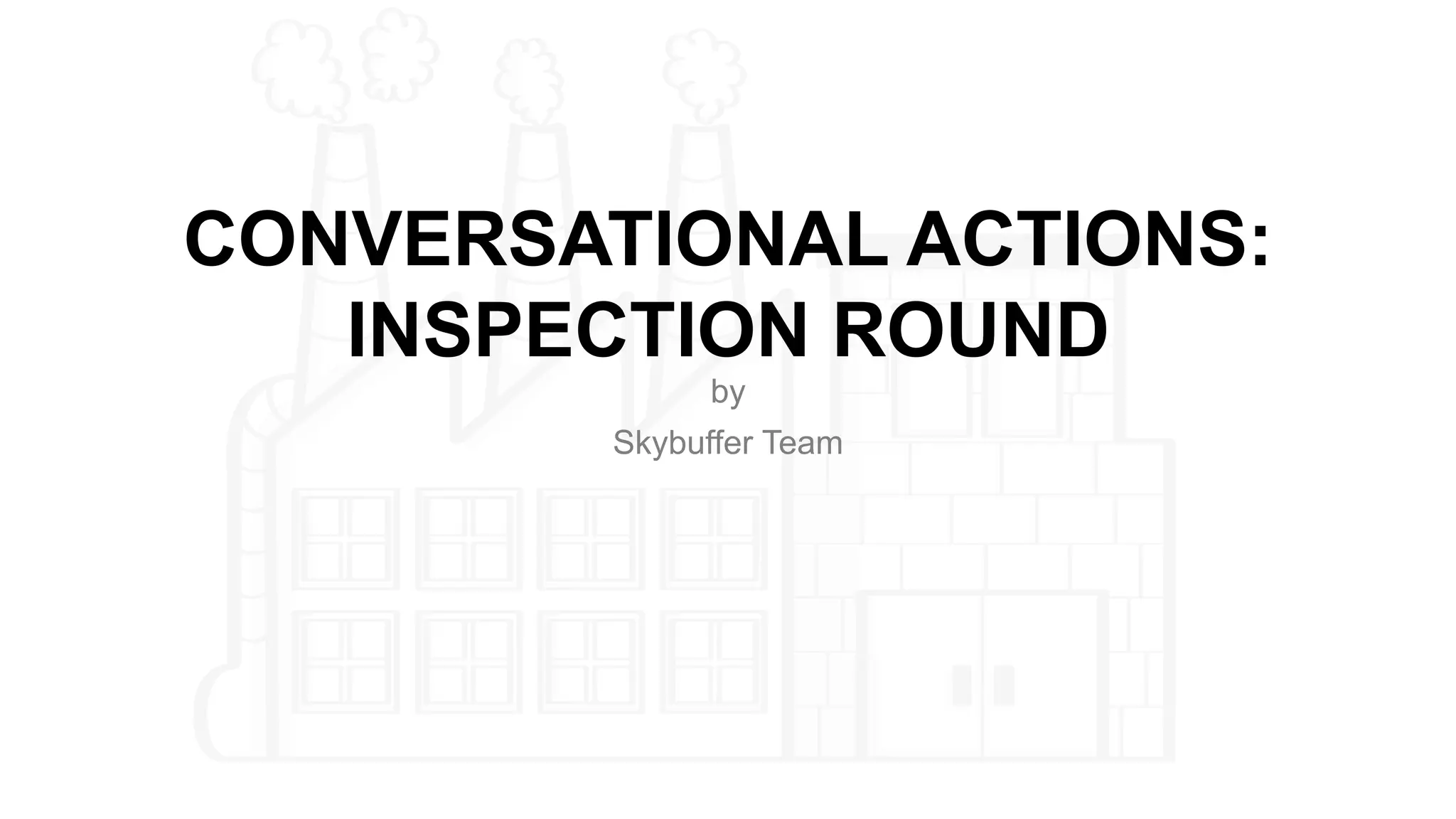 Plant Maintenance Inspection Round Powered by Chat Bot | PPT