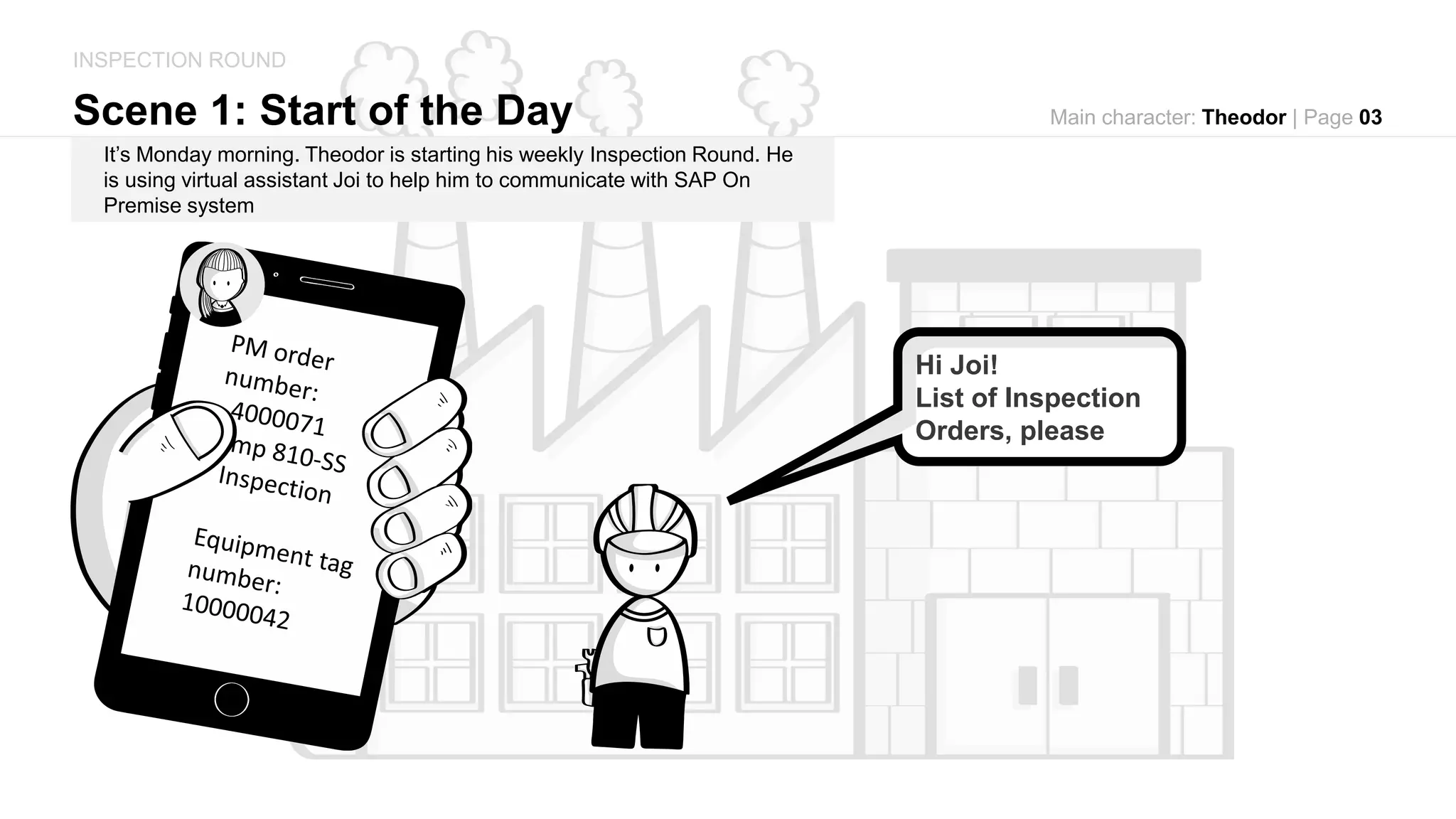 Plant Maintenance Inspection Round Powered by Chat Bot | PPT