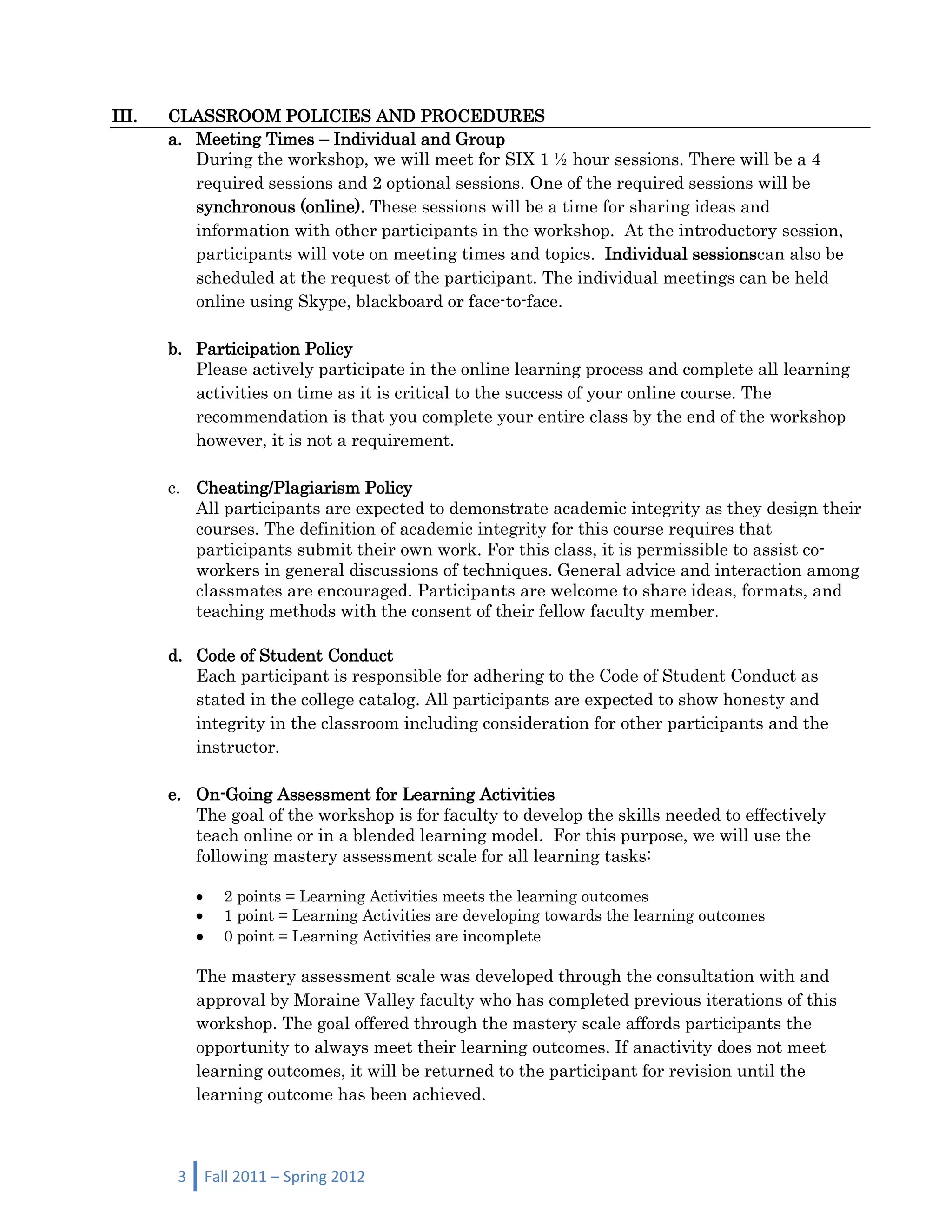 Instructional Design Series -Fall 2011 | DOCX