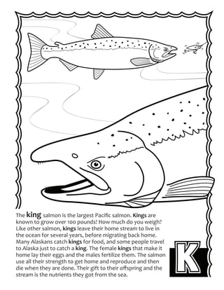 Alaska Fish ABC's Coloring Book | PDF