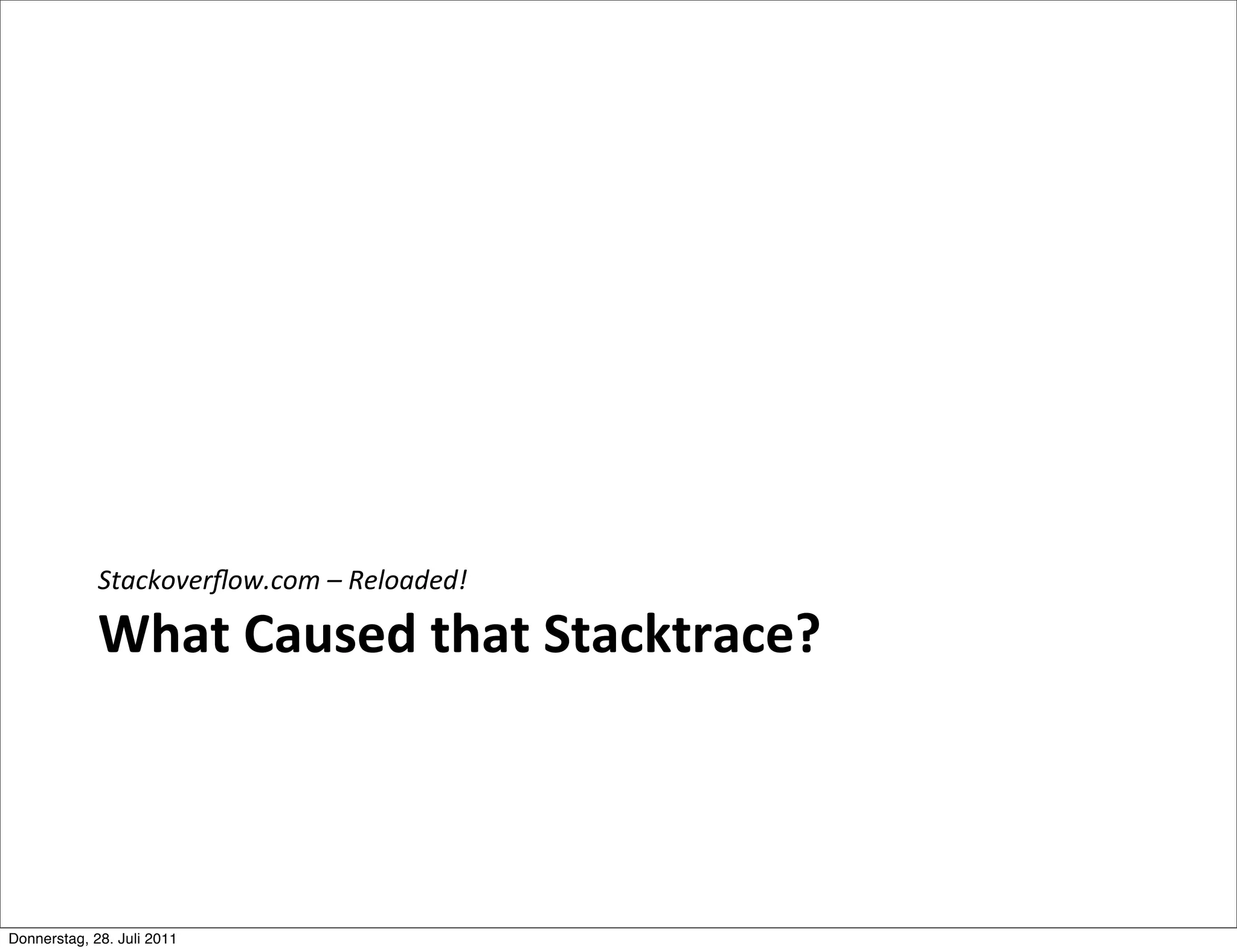 IDE 2.0 & Research at Eclipse - ECOOP 2011 | PPT