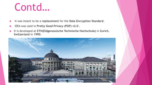 Idea(international data encryption algorithm) | PPTX | Programming ...