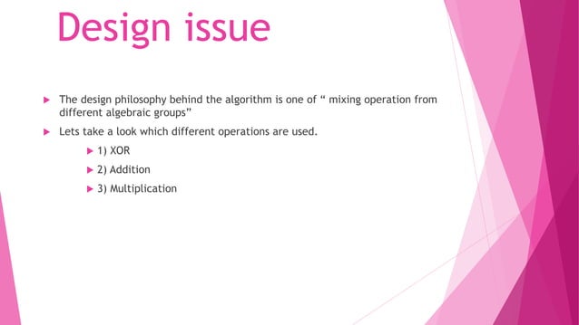 Idea(international data encryption algorithm) | PPTX | Programming Languages | Computing
