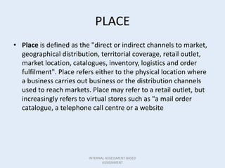Marketing Mix of IDEA | PPTX