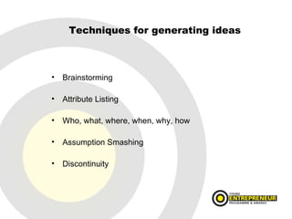 Idea generation | PPT