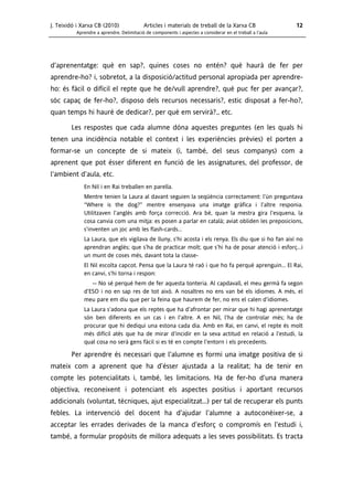 Aprendre a aprendre | PDF