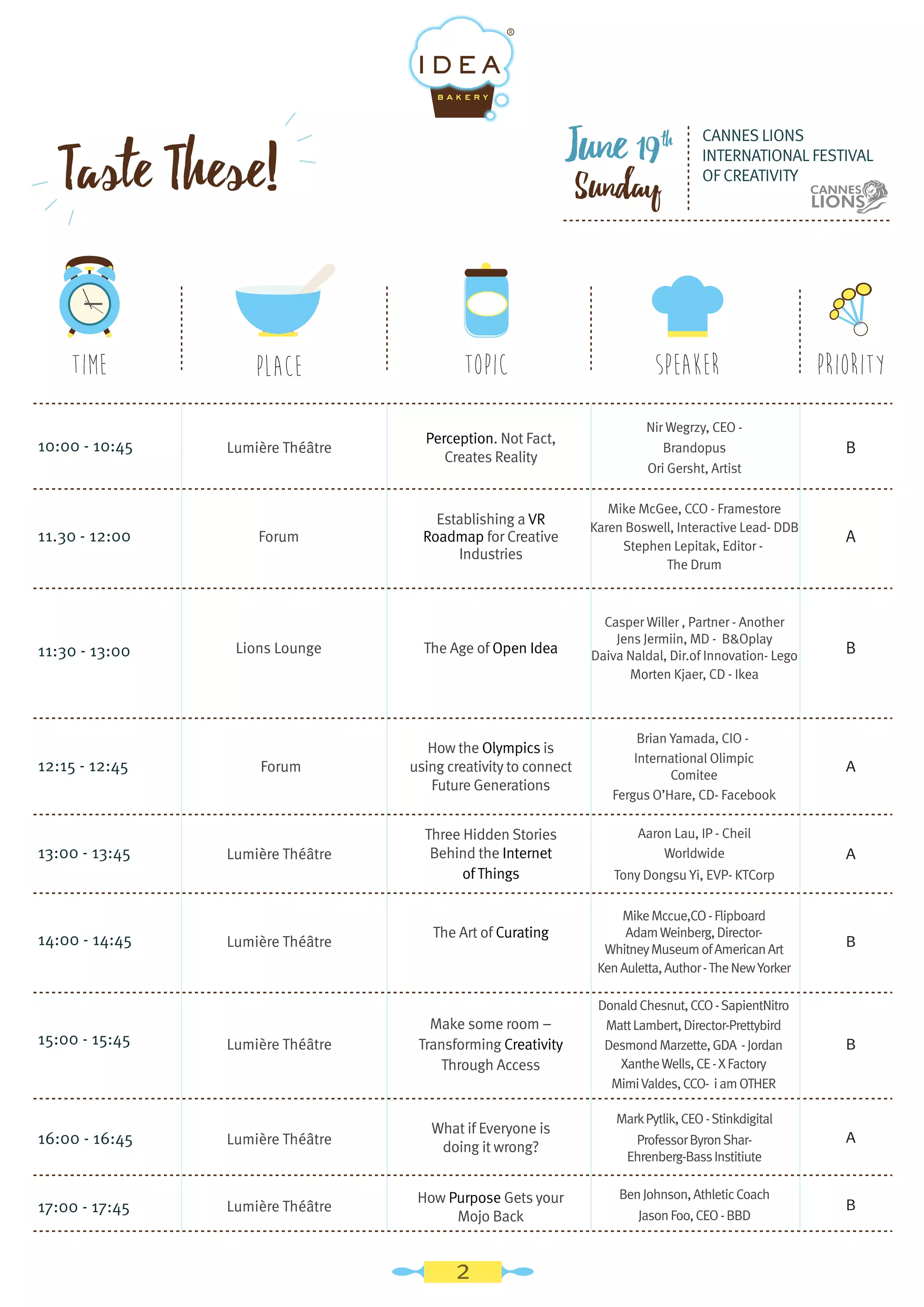 How to Cannes Recipe by Idea Bakery | PDF