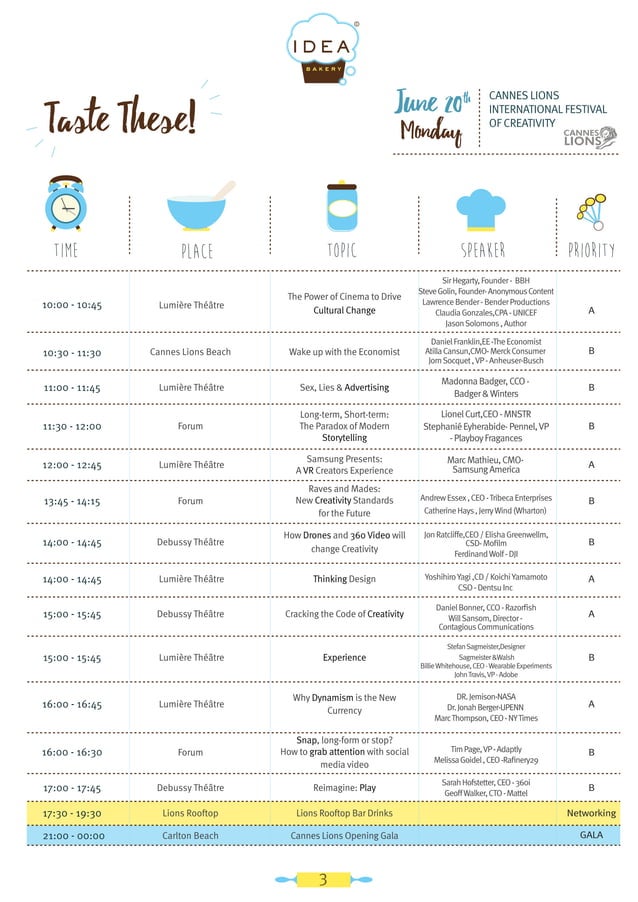 How to Cannes Recipe by Idea Bakery | PDF