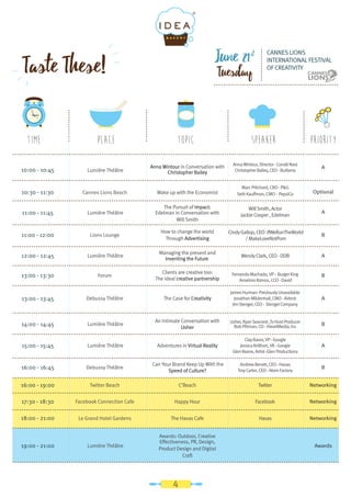 How to Cannes Recipe by Idea Bakery | PDF