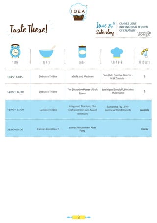 How to Cannes Recipe by Idea Bakery | PDF