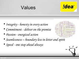 A brief on Idea cellular ! | PPT