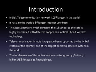 Telecom sector presentation on Idea cellular | PPT