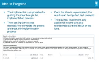Idea development with Innovbook | PPT