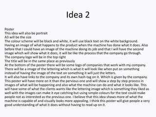 Idea development pro forma | PPT