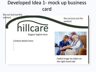 Idea development pro forma | PPT